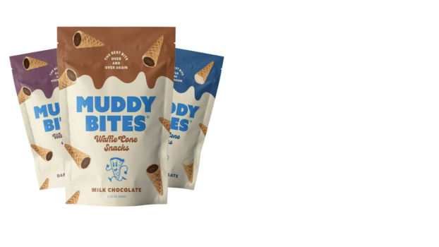Muddy Bites Chocolate Filled Bite Size Waffle Cone Snack (Variety Pack ...
