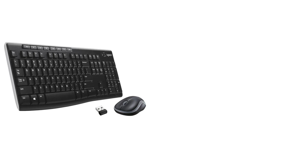 Logitech Wireless Keyboard and Mouse Combo for Windows, 2.4 GHz ...