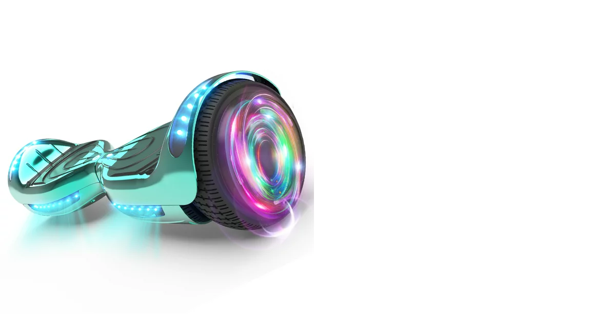 Hoverstar Flash Wheel Certified Hover board 6.5 In. Bluetooth Speaker ...