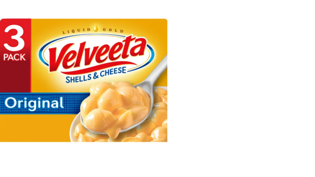 Velveeta Shells and Cheese Original Macaroni and Cheese Dinner, 3 ct ...
