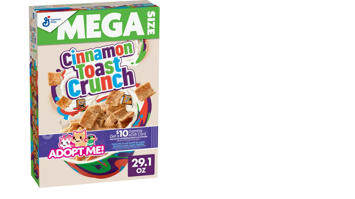 Original Cinnamon Toast Crunch Breakfast Cereal, 29.1 OZ Mega Size Box ...
