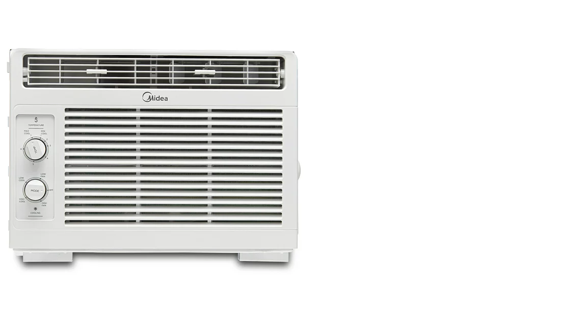 Midea 5,000 BTU 115V Mechanical Window Air Conditioner, MAW05M1WWT ...